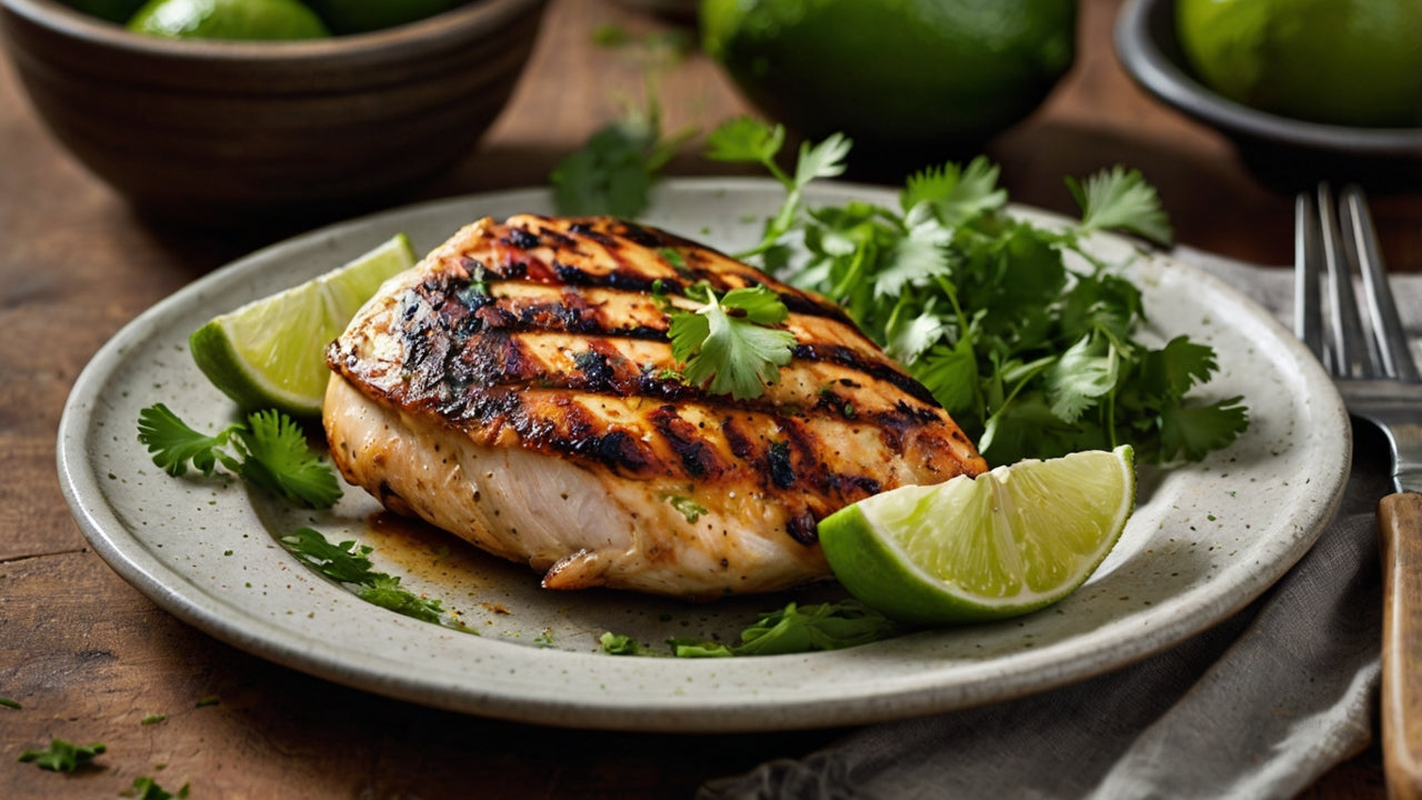 GrandpaKong’s Shrimp Salt & Lime Grilled Chicken – Flavorful, Zesty Gr ...